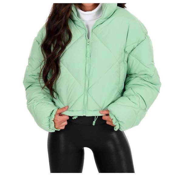 Love Tree | Jackets & Coats | New Love Tree Quilted Puffer Jacket ...